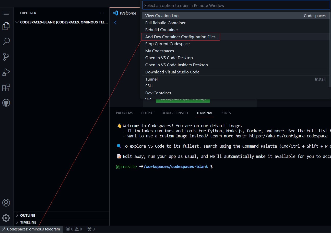 Add PostgreSQL to Codespace
